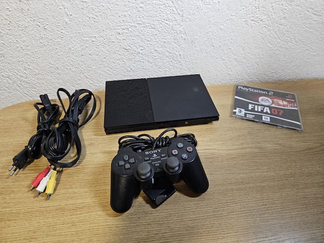 SLIM konzola Sony PlayStation 2 SCPH-90004 sa opremom z