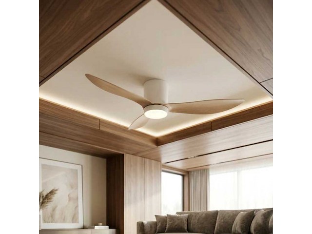 Plafonski ventilator sa podesivim svetlom i daljinskim upavljačem 132cm