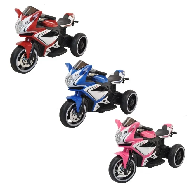 Motor na baterije TS-078-3 - trotočkaš dečiji motor na akumulator 6V sa svetlima i muzikom