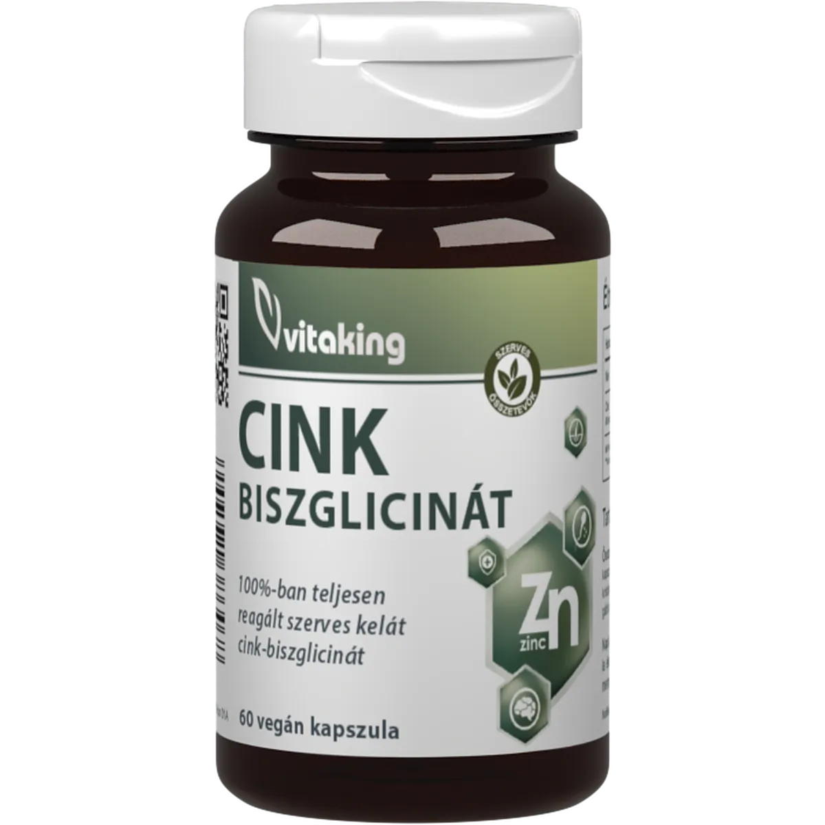 Zinc Bisglycinate (60 kap.)