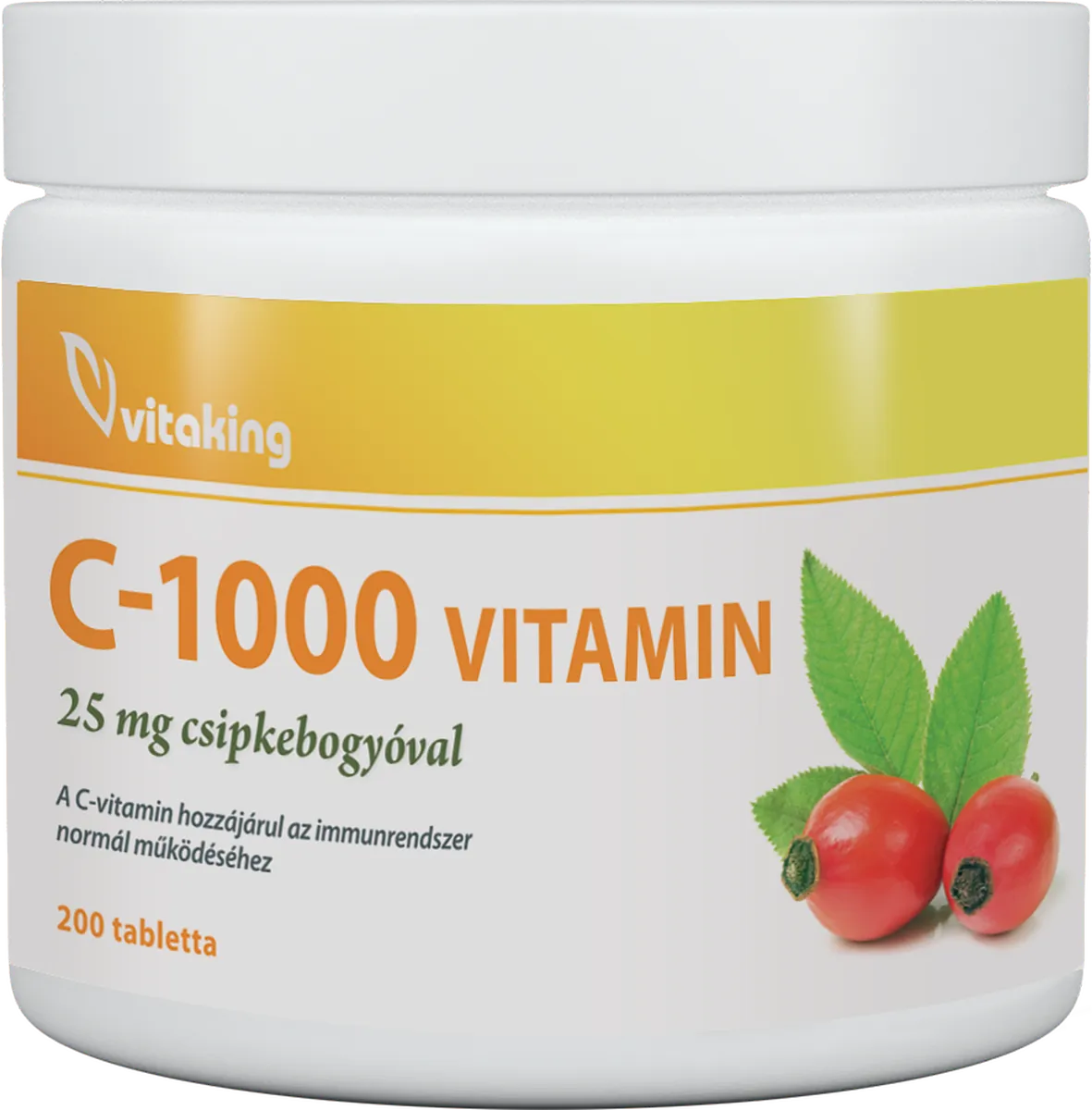 Vitamin C-1000 with Rose Hips (200 tab.)