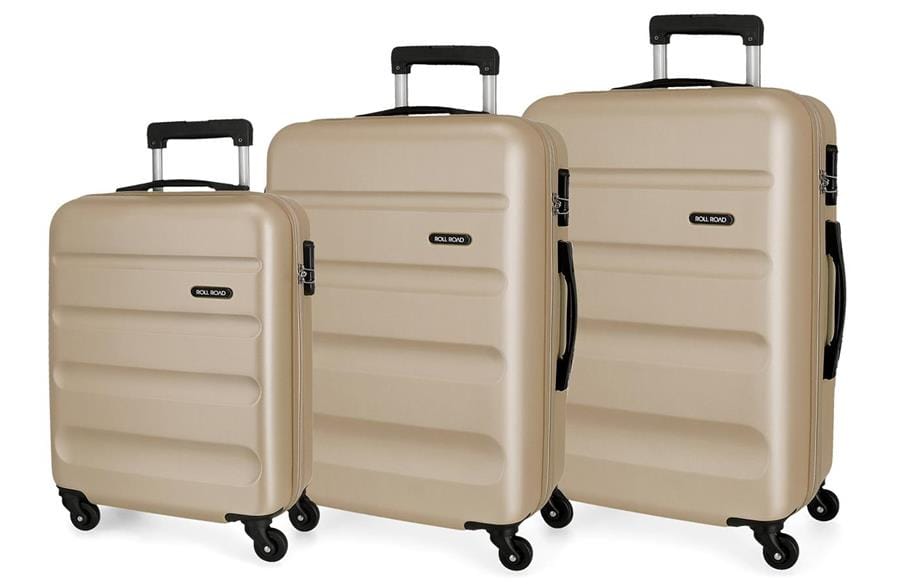 ROLL ROAD FLEX set kofera 3/1 – champagne