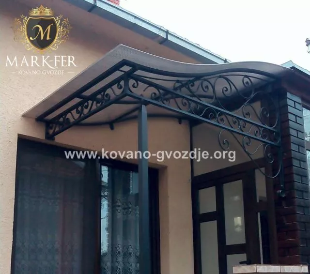 NADSTREŠNICA OD KOVANOG GVOŽĐA - MODEL 8