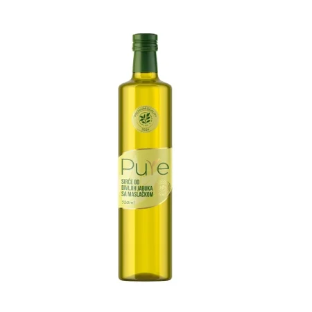 PURE SIRĆE OD DIVLJIH JABUKA SA MASLAČKOM 750ml
