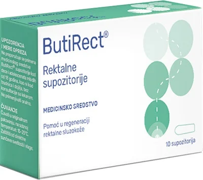 BUTIRECT supozitorije 10x