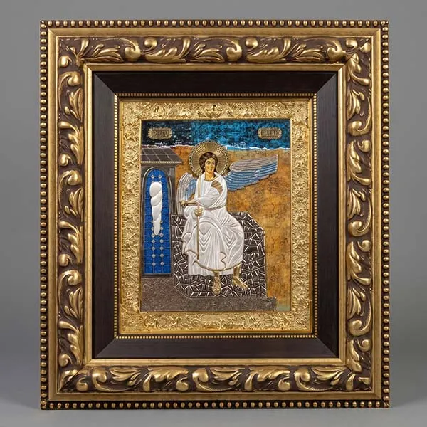 Ikona Belog Anđela - Glasnik večnosti u vašem domu – 61 x 52 cm