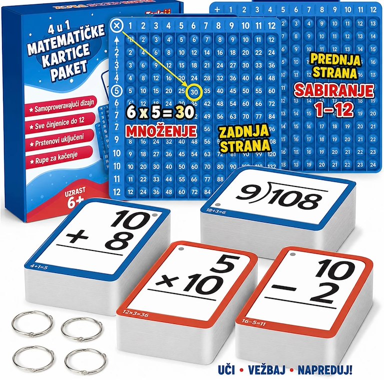 Edukativni matematički set za decu