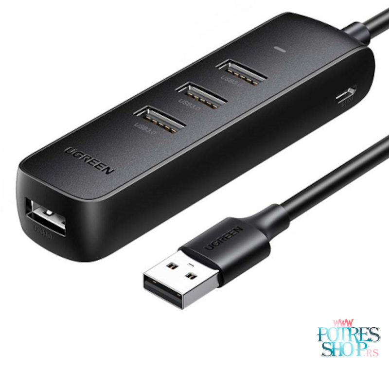 UGREEN HUB USB-A 1/4 CM416