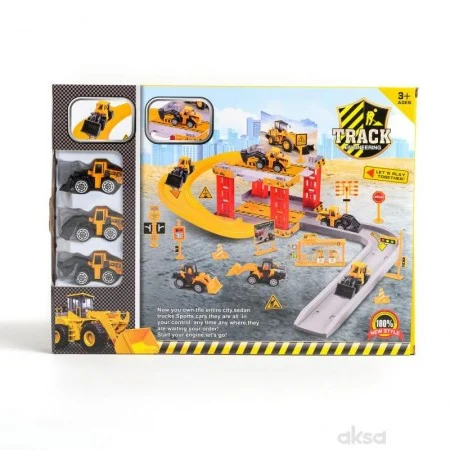 HK Mini igračka parking set građevinci ( A018072 )
