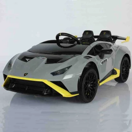 Dečiji automobil na akumulator - Lamborghini Huracán Premium Sivi ( 13781 )