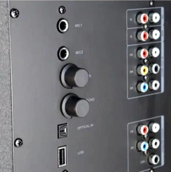 Microlab X15BT Aktivni drveni zvučnici 5.1 sistem 170W RMS (90W+2*16W) 3,5mm, Bluetooth, optical,mic
