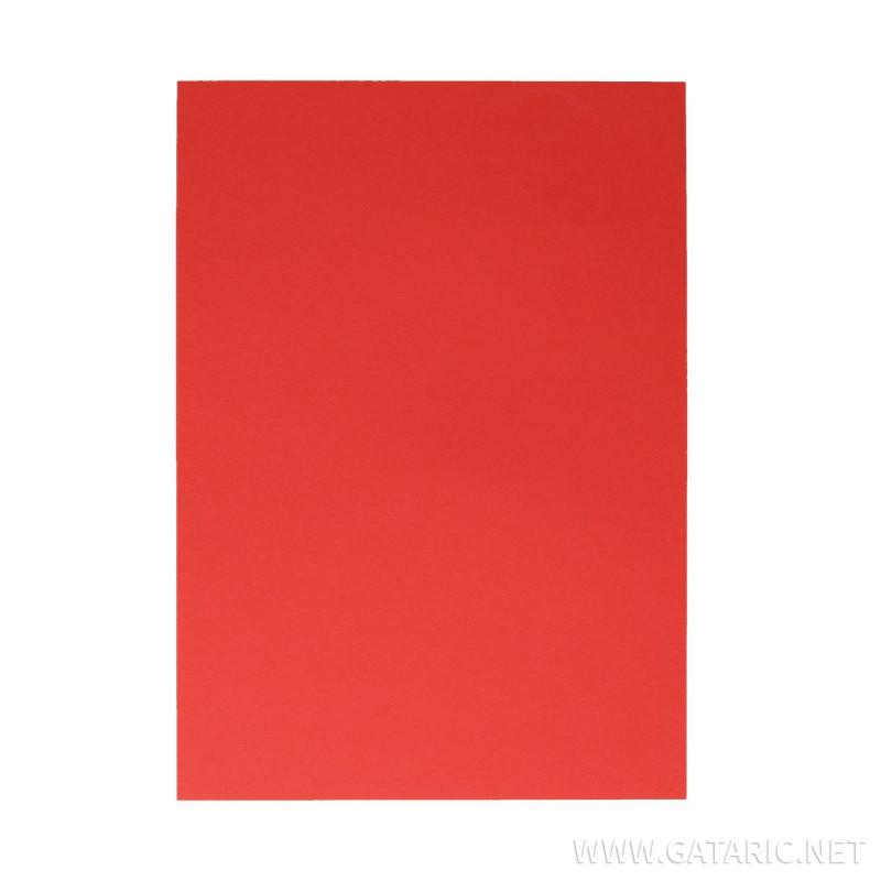 Hamer papir 220g 70x100cm Crvena