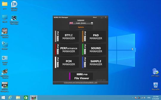 Korg PA manager full verzija