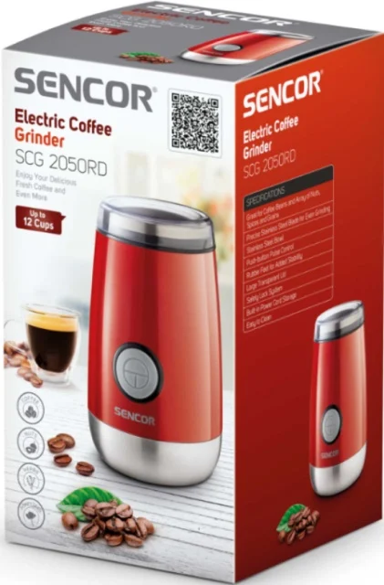 Sencor SCG 2050RD Električni mlin za kafu, 150W