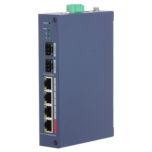 Dahua CHS4206-4ET očvrsnuti cloud PoE switch 6 portova sa 2 SFP i DIP 90W