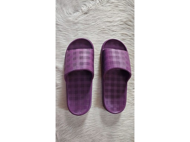 EVA non-slip ljubičaste nove papuče