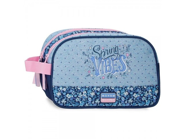 Dečiji kozmetički neseser Movom Spring Vibes blue 32644
