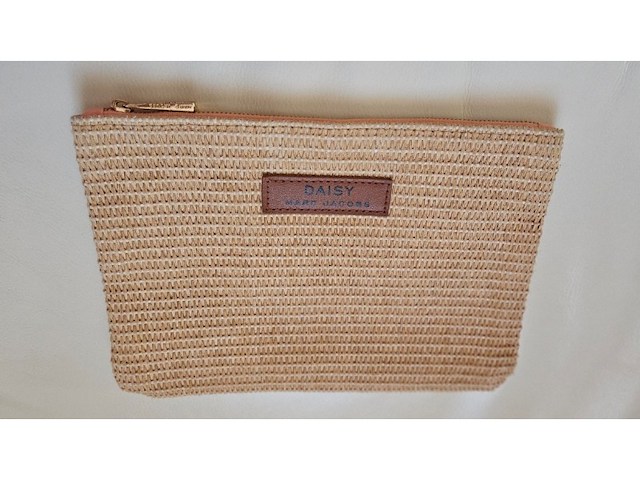 Marc Jacobs Daisy tan raffia neseser, original