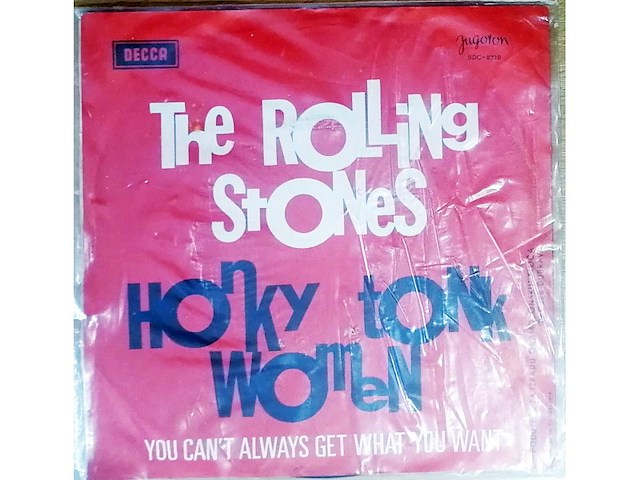 SP ROLLING STONES - Honky Tonk Women (1969) ODLIČNA