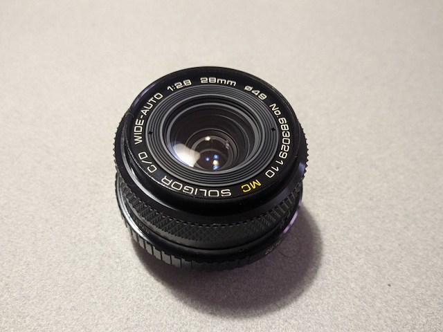Soligor C/D MC 28mm 1:2.8 PK