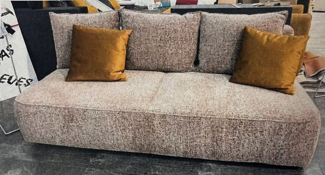SOFA LEŽAJ svetlobraon
