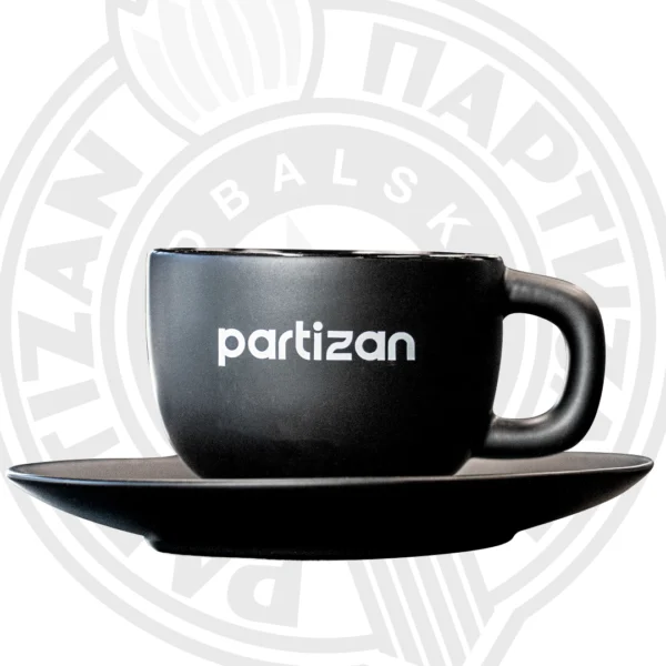 CRNE ŠOLJE ZA KAFU FK PARTIZAN