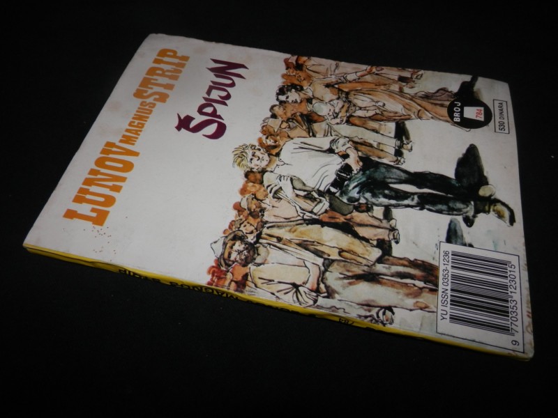 KEN PARKER LUNOV MAGNUS STRIP 784 - ŠPIJUN