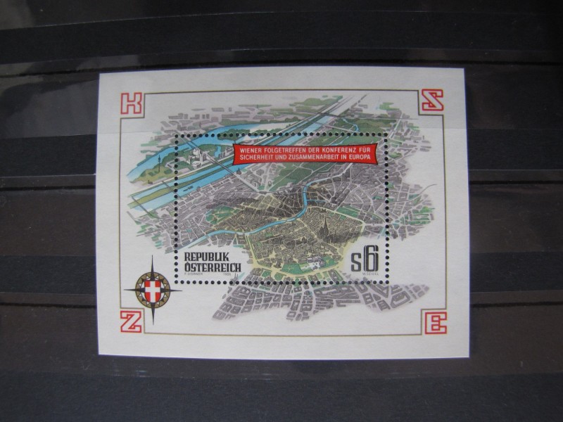 Austrija 1986.god Blok8**