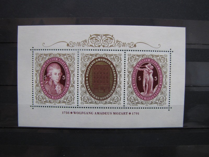 Austrija 1991.god Blok 10**