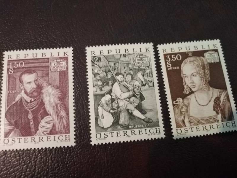 Austrija CISTA 1971 serija
