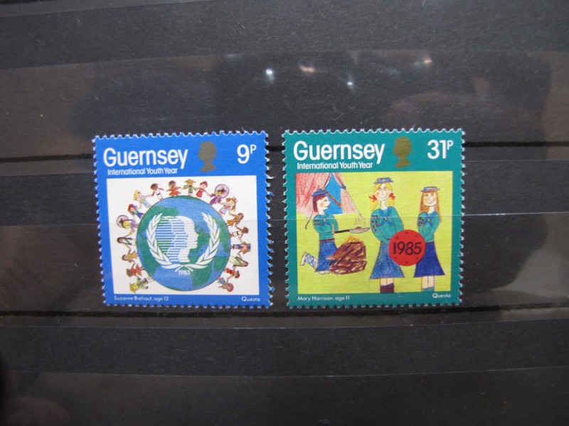 1985 GUERNSEY Komplet serija **