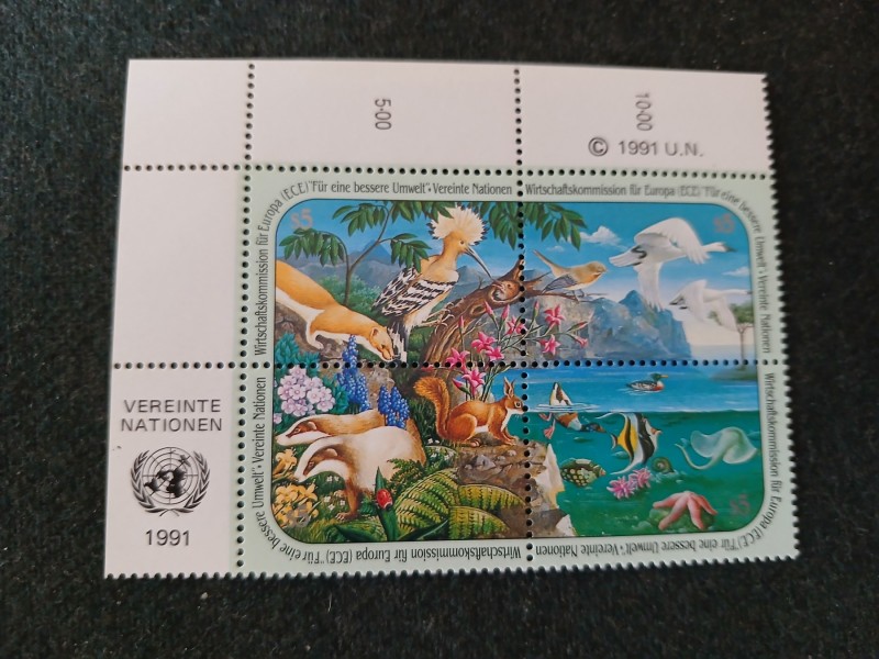 FAUNA UJEDINJDNE NACIJE MNH **