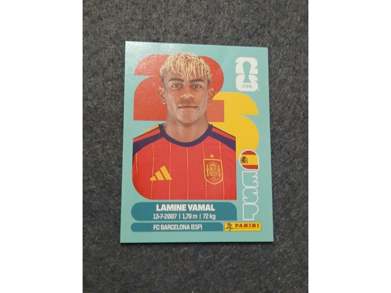 FIFA WC 2026 - Panini - Lamine Yamal - ESP 15