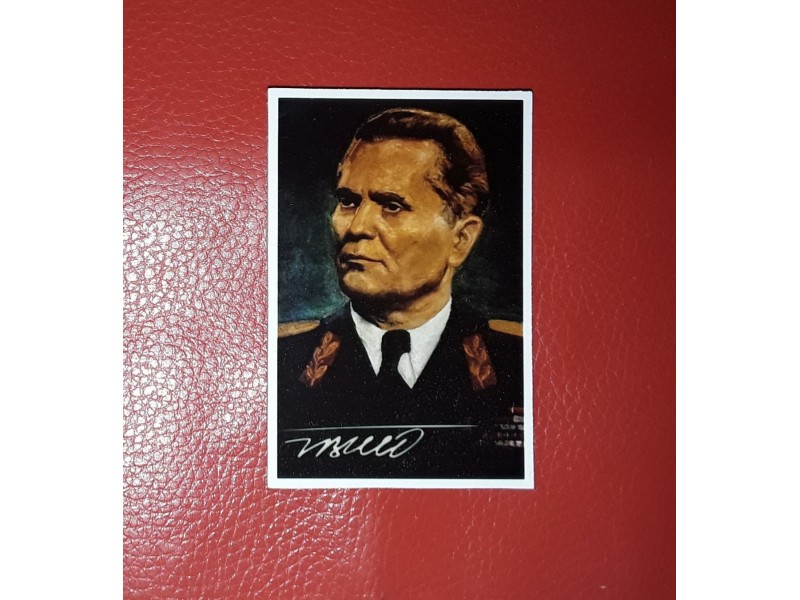 Magnet za frižider – motiv Josipa Broza Tita oko 7 x 5