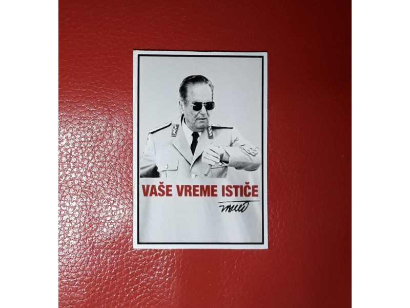 Magnet za frižider – motiv Josipa Broza Tita oko 7 x 5