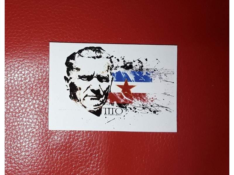 Magnet za frižider – motiv Josipa Broza Tita oko 7 x 5