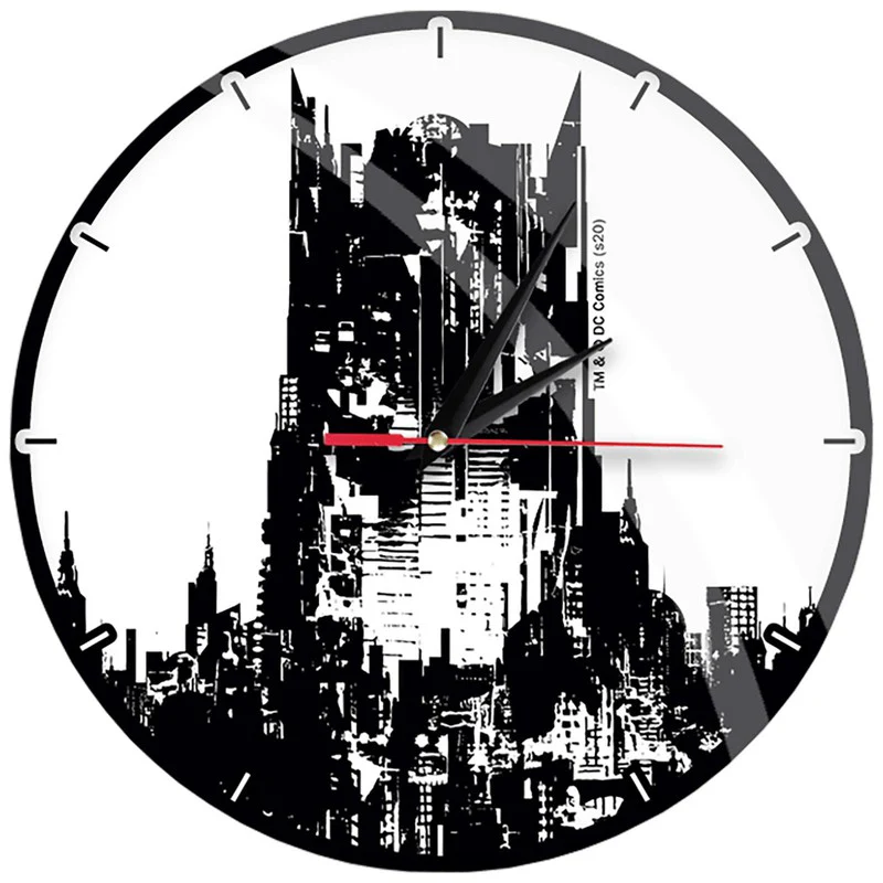 DC Zidni sat Batman 002 — sjajni, Ø30,5 cm