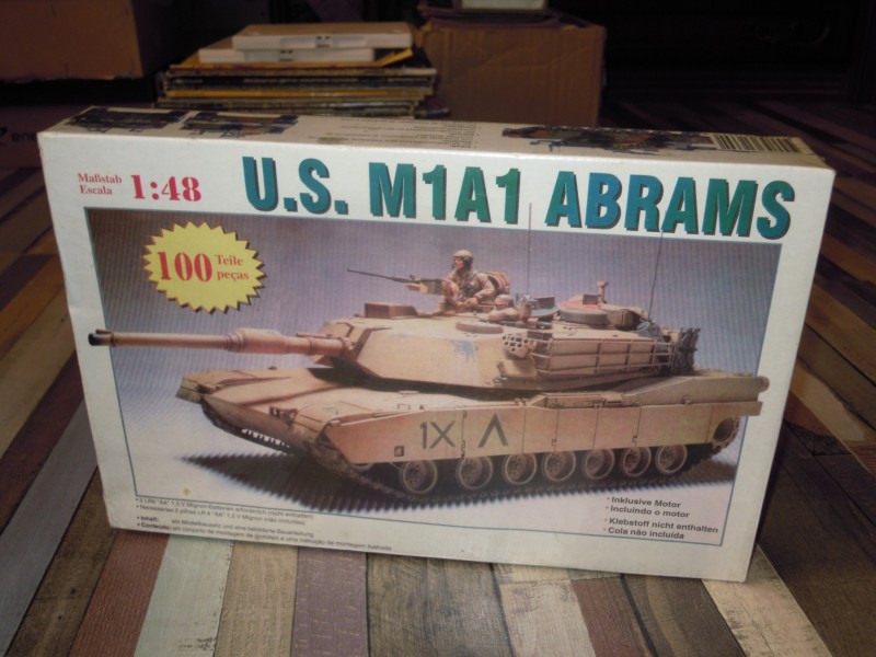U.S. M1A1 ABRAMS 1:48