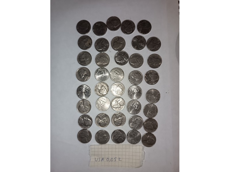 Kovanice usa 0,05 2