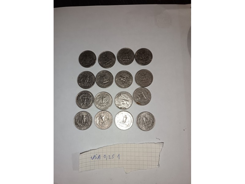 Kovanice 0,25 1