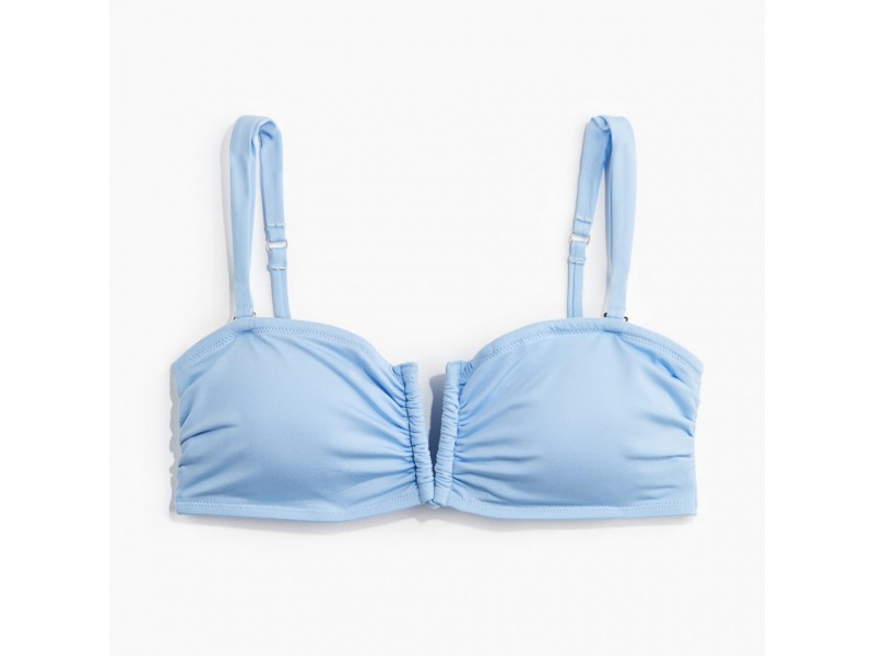 *H&M* NOV GORNJI DEO KUPAĆEG U SVETLO PLAVOJ BOJI - M