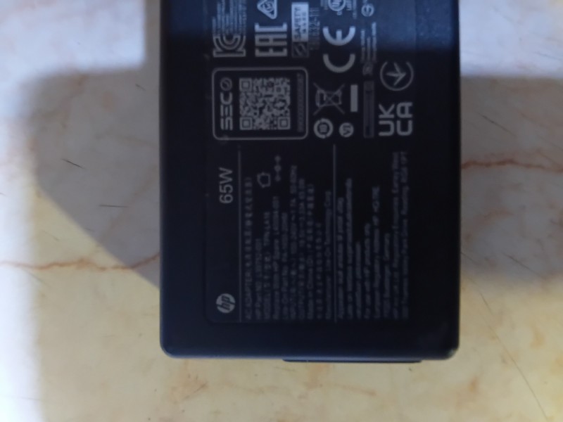 Ac Power Adapter HP 19.5v3.33a 65W
