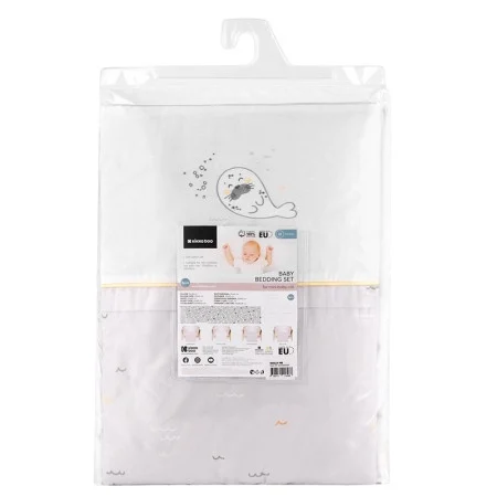 Kikka Boo Posteljina za kolevku set 5 pcs Seally Me ( KKB31191 )