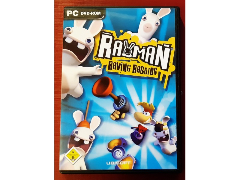 PC DVD igra Rayman Raving Rabbids -Ubisoft