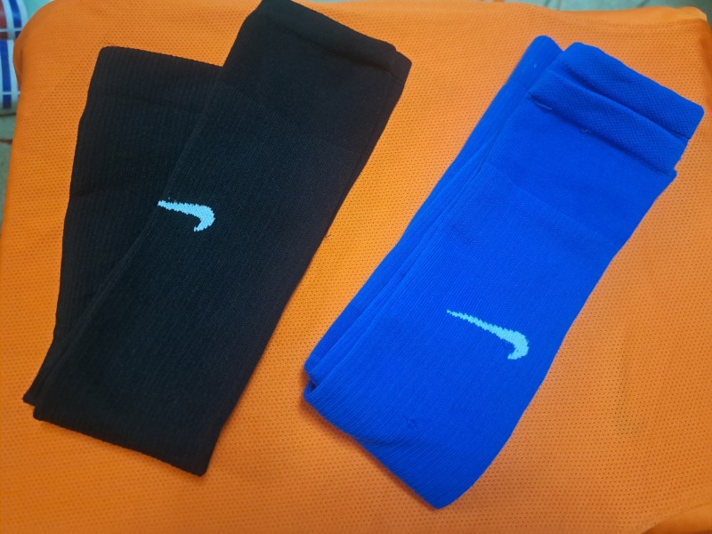 Nike fudbalske štucne bez stopala, Sleeve, Crne i Plave
