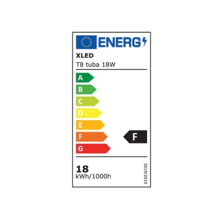 Xled t8 tuba 18w dvostrana LED cev 1200mm/glass+pc,6500k 265429