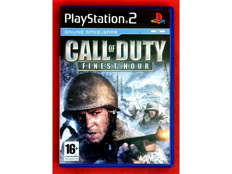 Call of Duty Finest Hour UK - PS2 Originalna Igra