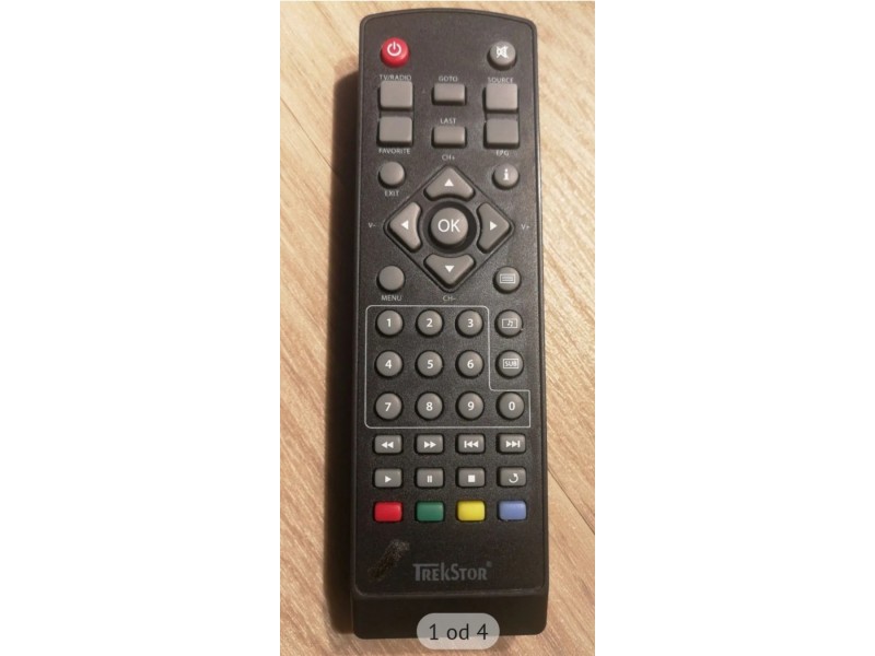 TrekStor DVB-T2 - daljinski upravljac
