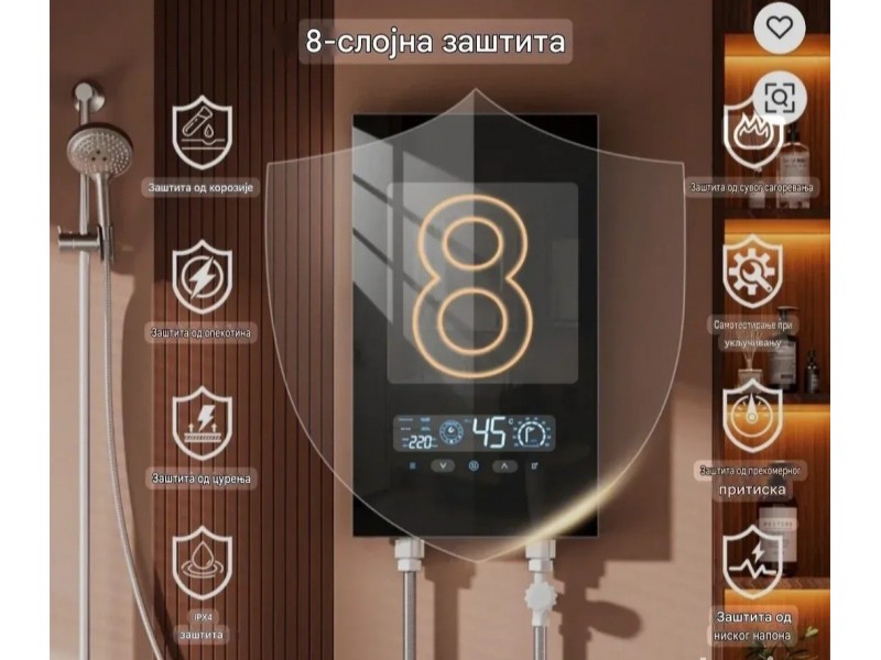 PROTOČNI BOJLER (za trenutno zagrevanje vode)