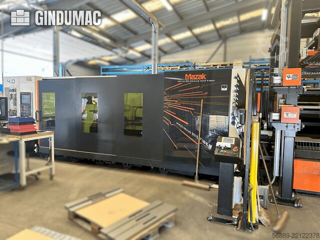 Mazak Optiplex Nexus 3015 4,0kW Fiber + Fasani CSS3015
Mazak Optiplex Nexus 3015 4,0kW Fiber + Fasani CSS3015